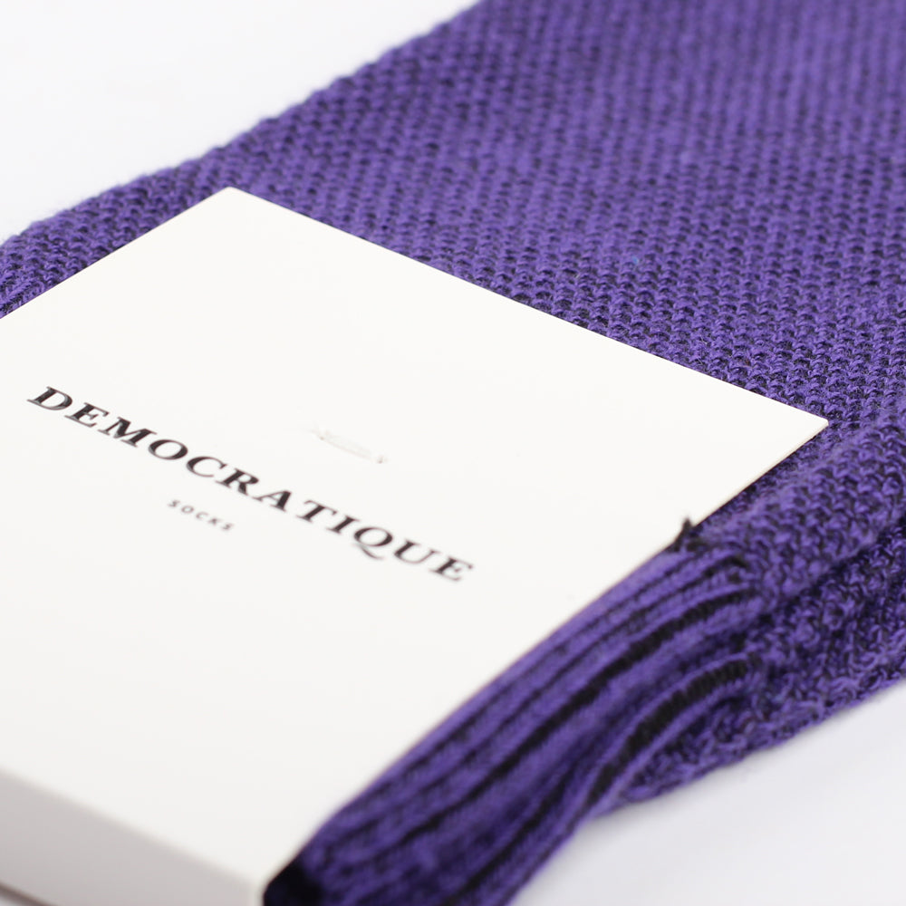 BUY Purple Socks - fast worldwide shipping. – Democratique Socks