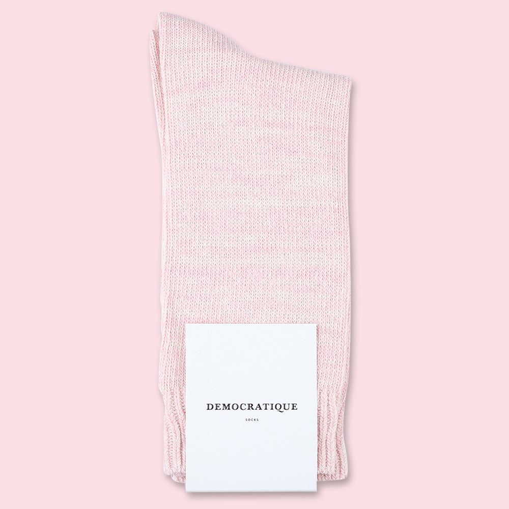 Order your pink socks now - shipped worldwide. – Democratique Socks